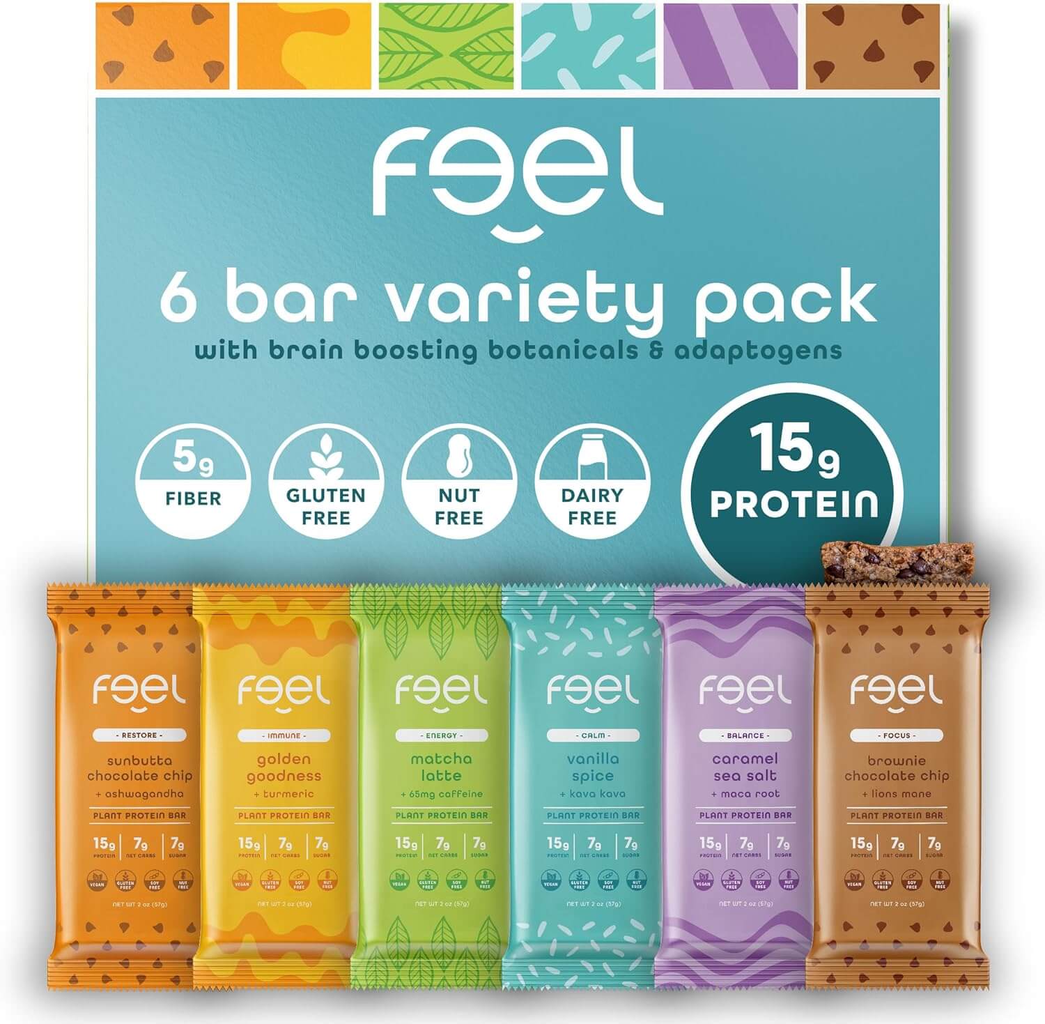 FEEL Organic Protein Bars - JBS Nutrition