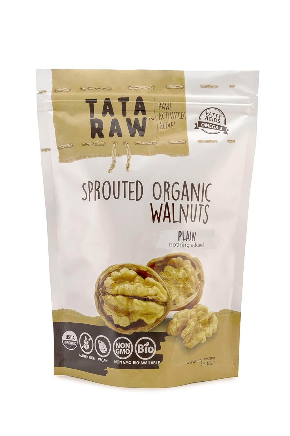 Organic Sprouted Raw Walnuts - JBS Nutrition